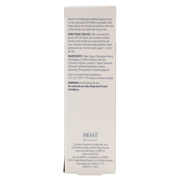 ELASTIderm Eye Complete Complex Serum (14 ml) - DirectDermaCare